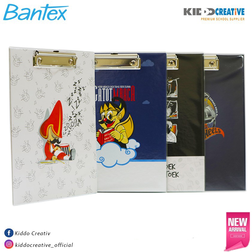 Jual BANTEX CLIPBOARD A5 DAGADU ( NEW ARRIVAL ) | Shopee Indonesia