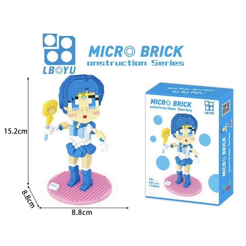 Jual Nano Block / Balok / Blok / Bricks / Lego Sailor Moon Edition ...