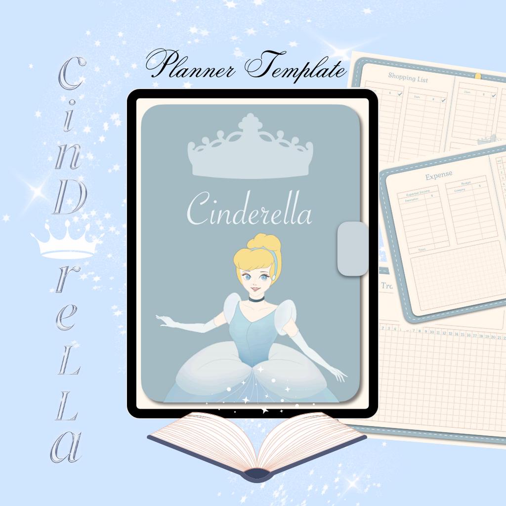 Jual Digital Planner Template --- Cinderella Planner Template | Shopee ...
