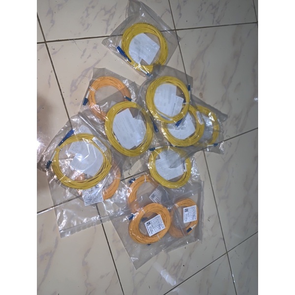 Jual PATCH CORE / PATCHCORD FIBER OPTIC PANJANG 15 meter dan 5 meter ...