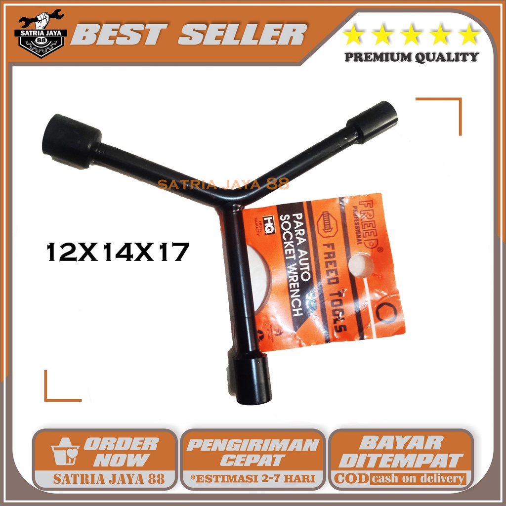 Jual FREED Kunci Sok Y - 12X14X17 MM | Shopee Indonesia