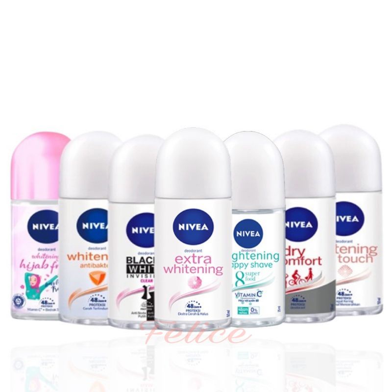 Jual Nivea Deodorant 50ml / Pengharum badan tubuh ketiak, Nivea Deo ...