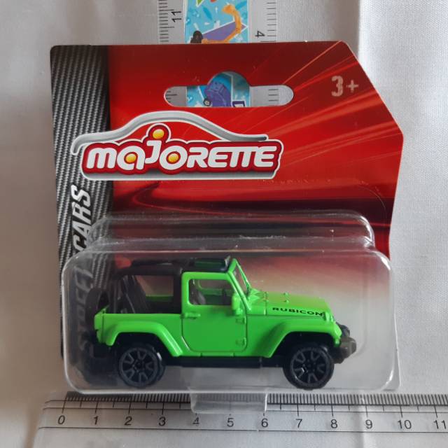 Jual Jeep Wrangler Rubicon Green Color Majorette | Shopee Indonesia