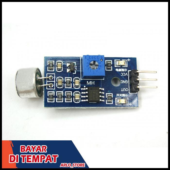 Jual Sensitive Microphone Sound Sensor Detection Module For Arduino Avr