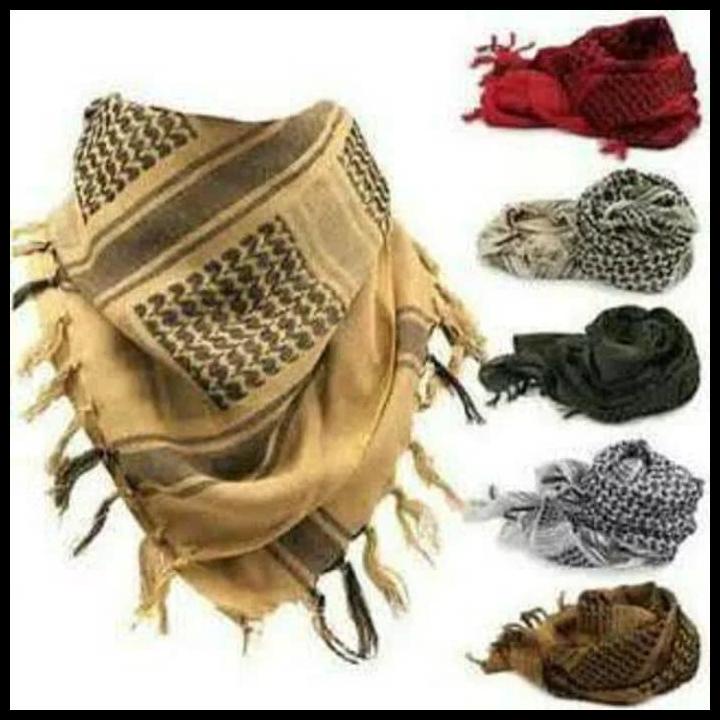 Jual Shemagh Airsoft Import Sorban Keffiyeh | Shopee Indonesia