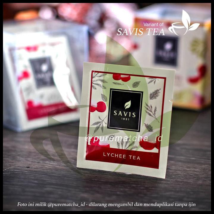 Jual Savis Tea - Premium Lychee Tea 1 Teabag Teh Celup Leci Cafe Sample ...