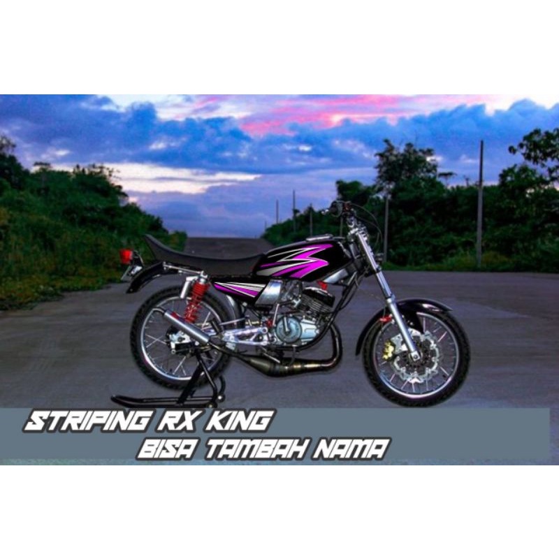 Jual Stiker Striping Variasi termurah untuk motor Yamaha Rx King, bisa ...