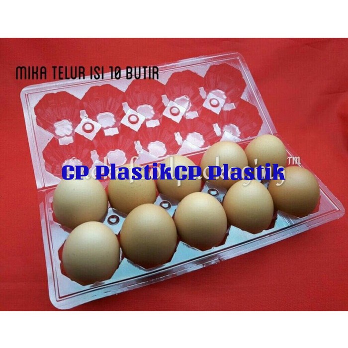 Jual Mika Telur | Tray Tempat Telor isi 10 butir (isi +/- 50 pcs ...