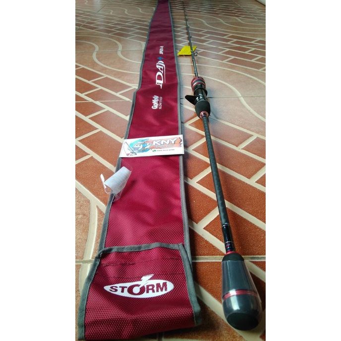 Jual Rod Joran Storm Gomoku Adajo Plus Pe2 (Black Adajo) Elite Jigging ...