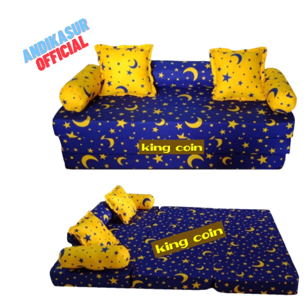 Jual Sofa Bed Kursi Tamu Minimalis Kasur Karakter Sofabed Murah Furniture Sofa Lipat Lantai Busa ...
