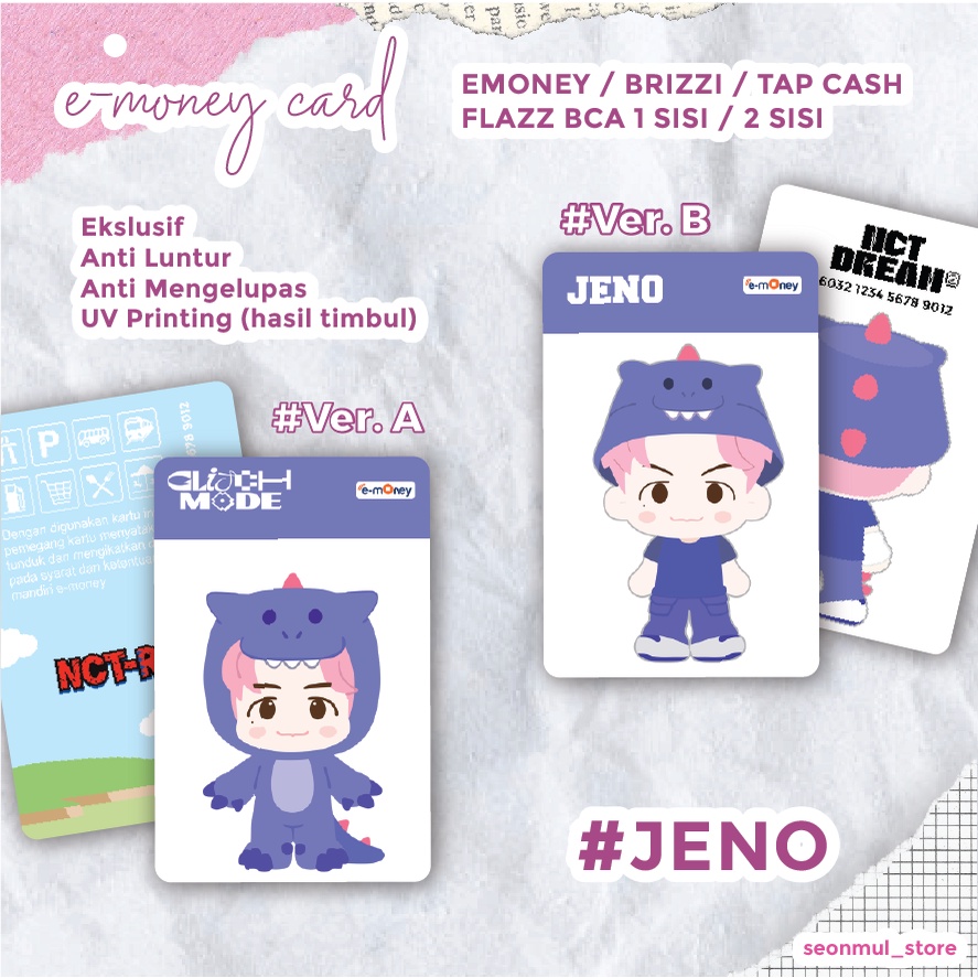 Jual NCTREX / NCT DREAM T-REX / NCT DREAM X PINKFONG TREX EMONEY BRIZZI ...