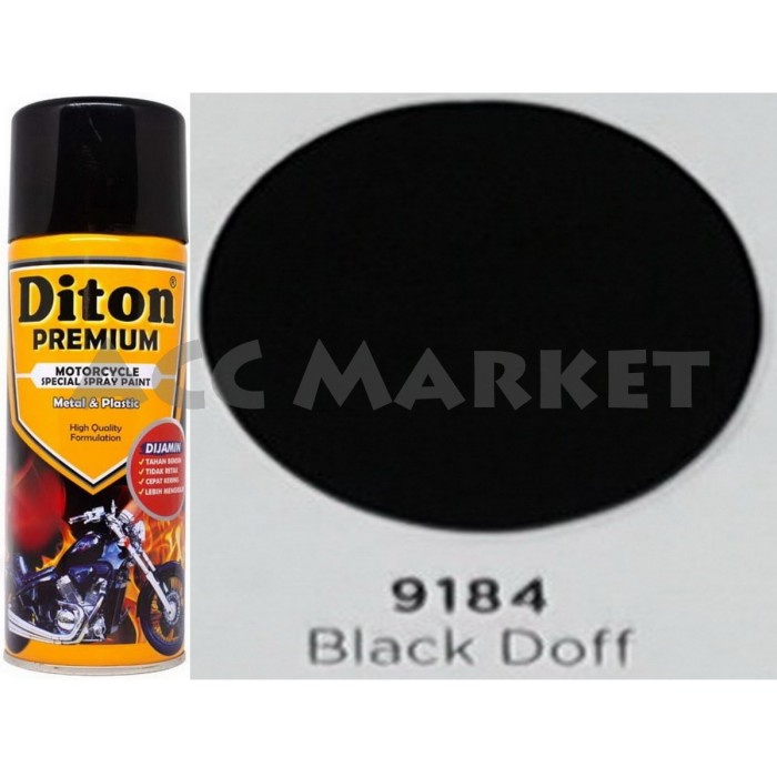 Jual Pilox Diton Premium Pilok Pylox Hitam Doff Black 9184 | Shopee ...