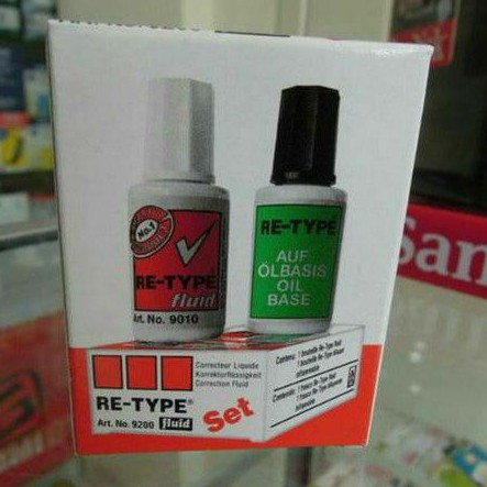Jual Corection RE-TYPE SET ( Tipex Kuas) | Shopee Indonesia