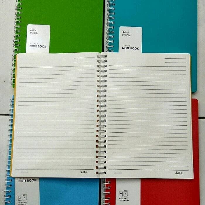 Jual NOTE BOOK/RING/MEMO BUKU DIARY CATATAN DAIICHI A5 HARGA PROMO ...