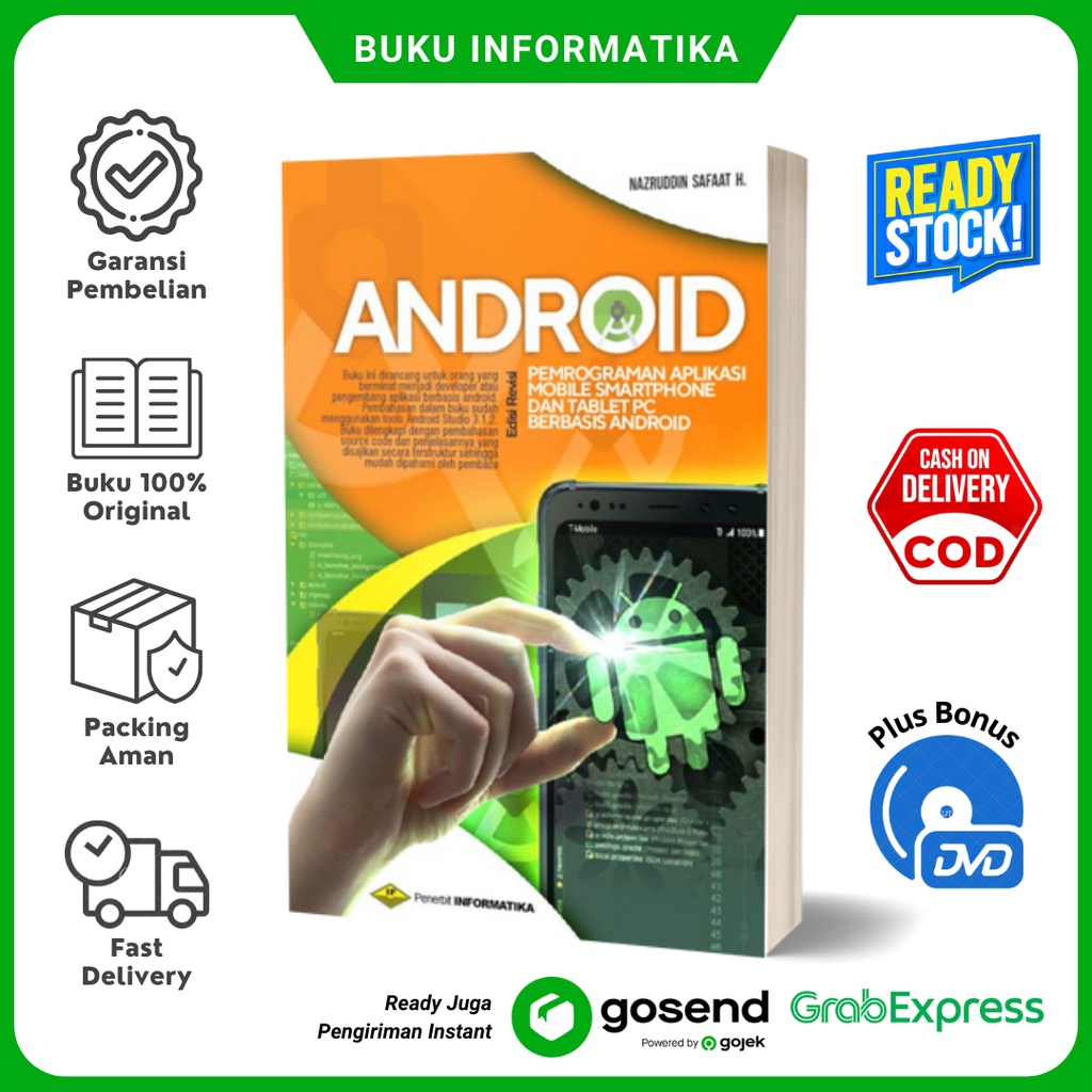 Jual Buku Pemrograman Android - Pemrograman Aplikasi Mobile Berbasis ... Jual Buku Pemrograman Android - Pemrograman Aplikasi Mobile Berbasis ...