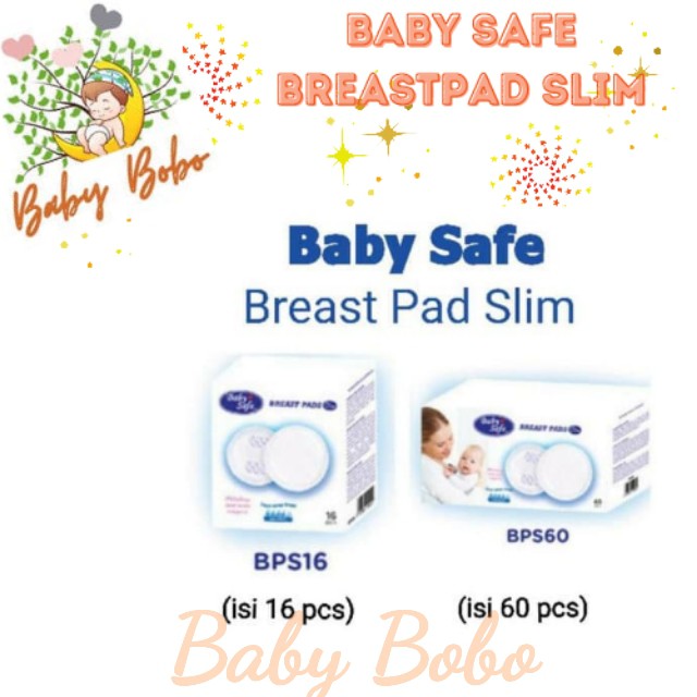 Jual Baby Safe BPS 60 Breast Pad Slim isi 60 - Baby Bobo | Shopee Indonesia