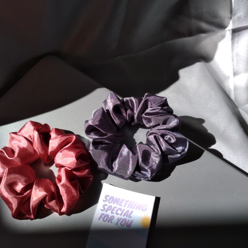 Jual Ikat / Kunciran Rambut Scrunchie / Cepol Hijab | Shopee Indonesia