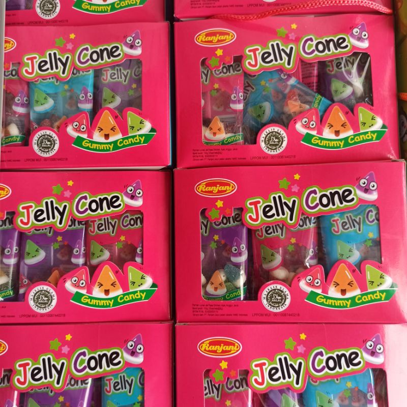 Jual Permen Ranjani Jelly Jeli Cone Gummy Candy 5g | Shopee Indonesia