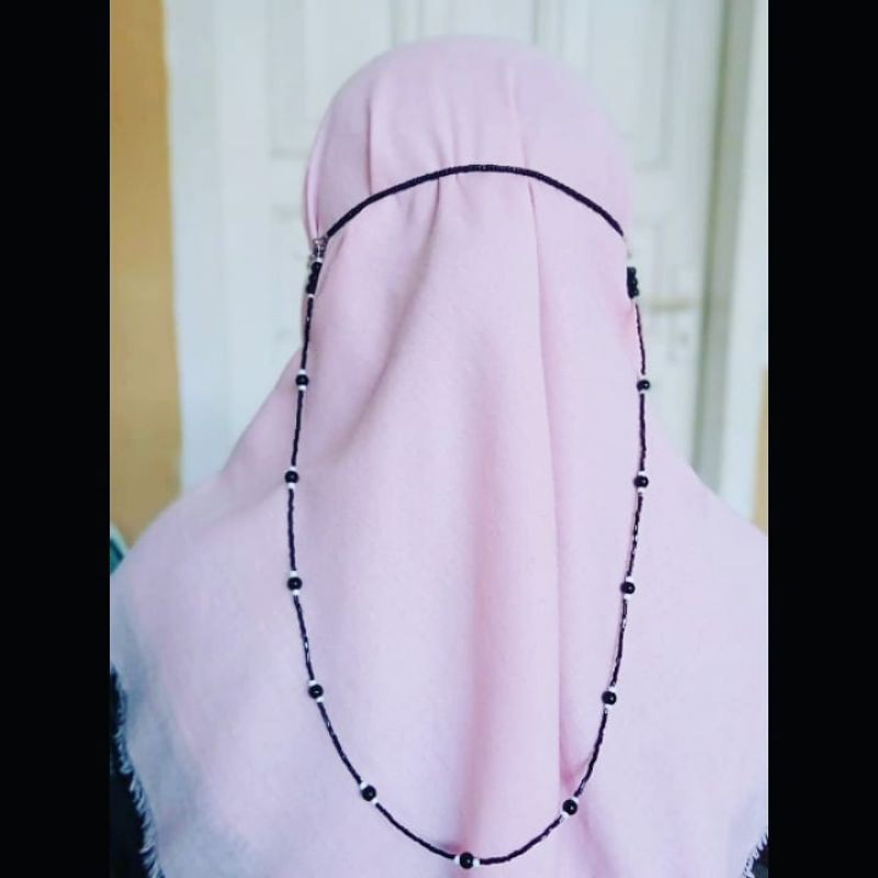 Jual tali masker bambu hitam/ putih | Shopee Indonesia