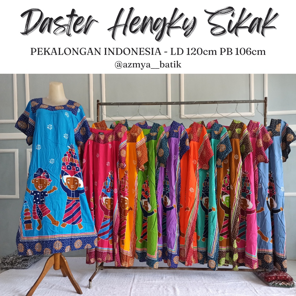 Jual Daster Hengky Sikak Tejo kendi Ld 120cm Pb 110cm ( Baju tidur ...