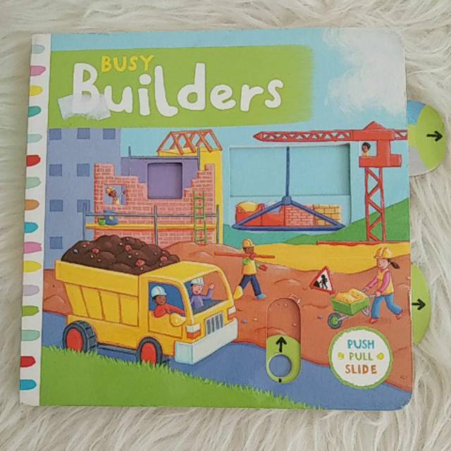 Jual Busy Builder (PUSH-PULL-SLIDE BOOK) | Shopee Indonesia