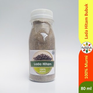 Jual Lada Hitam Bubuk Premium kemasan botol Semesta Rempah | Shopee ...