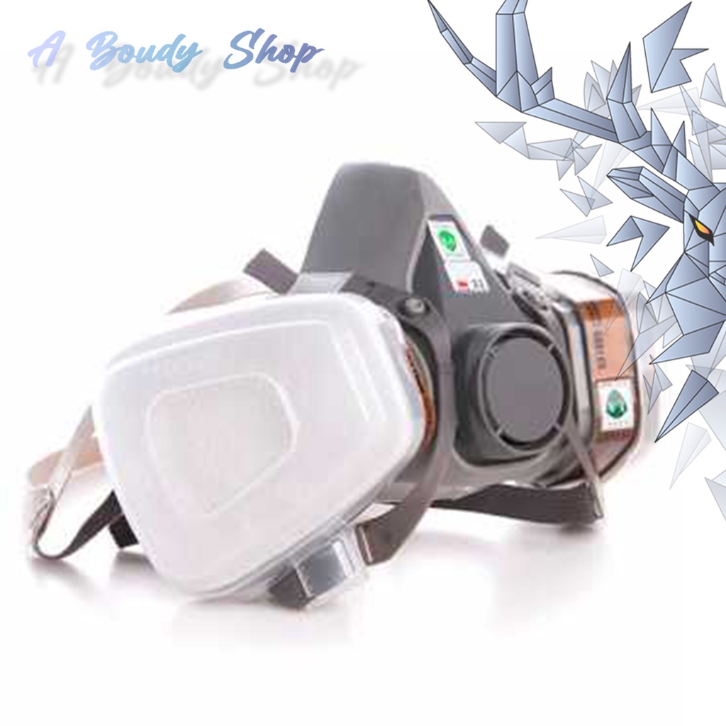 Jual Masker Gas Respirator Model Half Face High Protection Cold ...