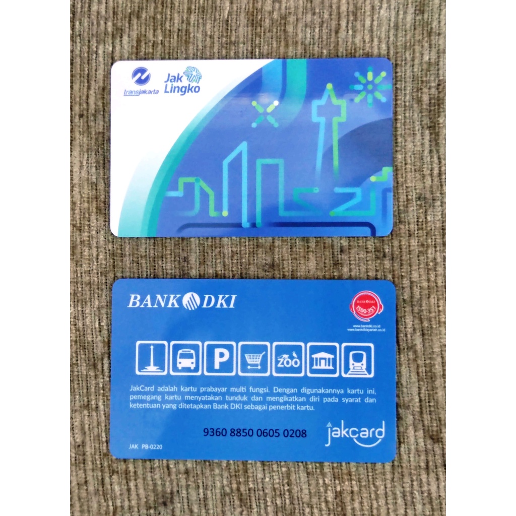 Jual KARTU EMONEY JAKCARD BANK DKI JAK LINGKO JAKLINGKO KRL Uang ...