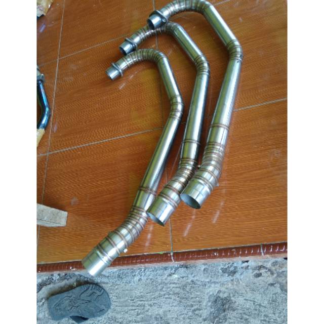 Jual pipa leher knalpot paten fulcacing cb gl mp tiger | Shopee Indonesia