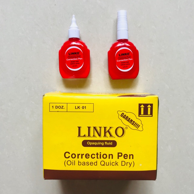 Jual Correction/ Tipex Cair Botol isi 12 pcs | Shopee Indonesia