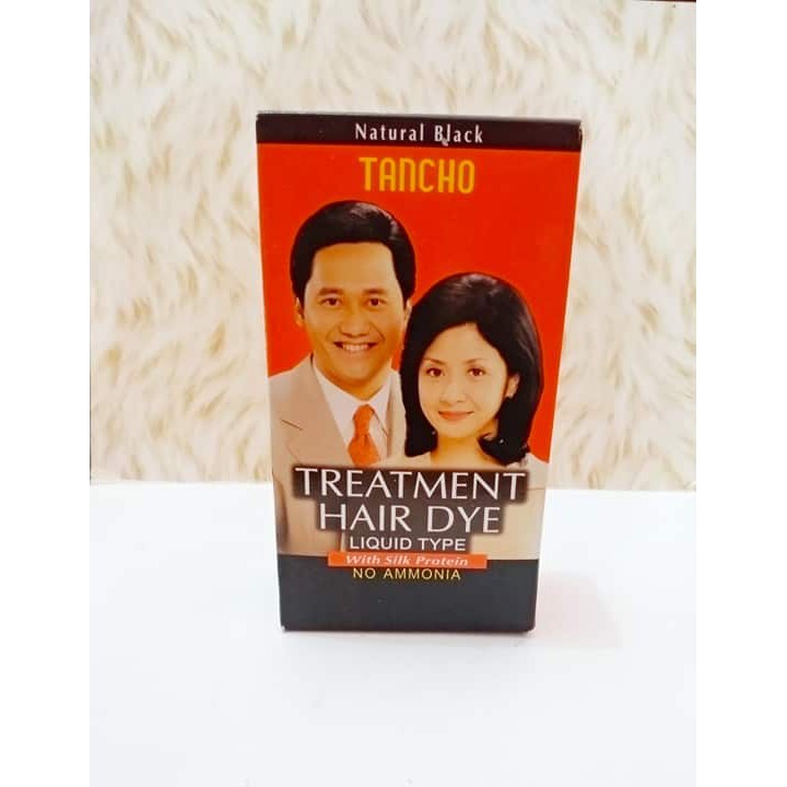 Jual Tancho Liquid Cat Rambut Natural Black Paket | Shopee Indonesia
