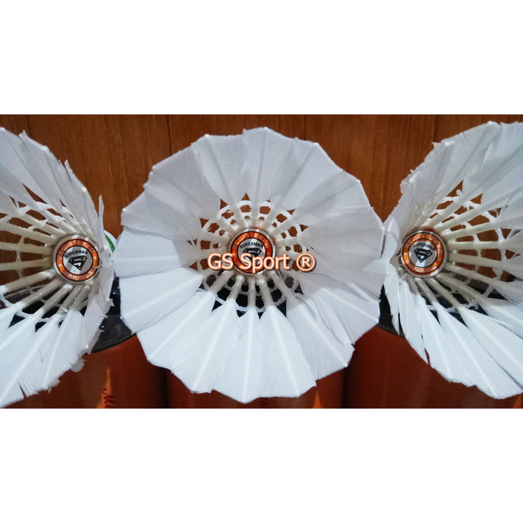 Jual SHUTTLECOCKS SUPERMAN ORANGE | Shopee Indonesia