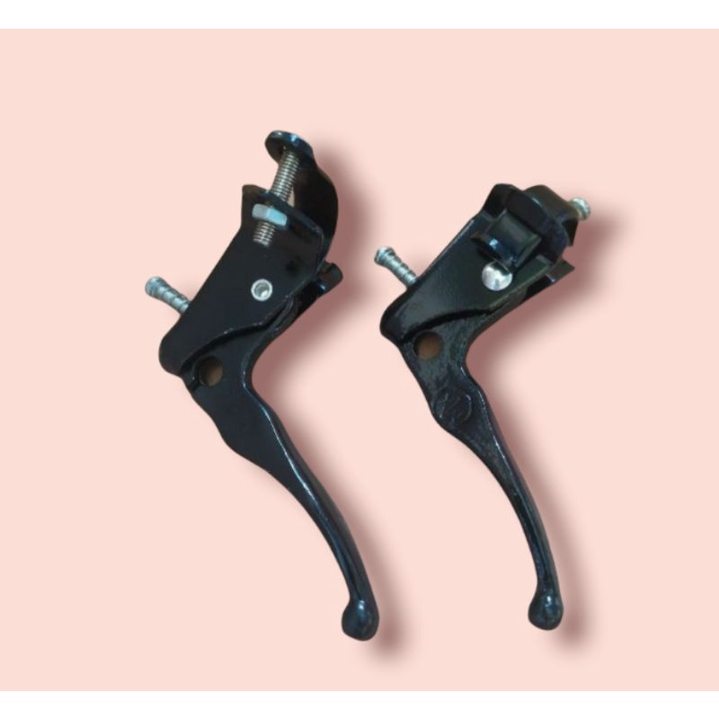 Jual handle rem fixie bmx alloy hitam panjang handle 7cm | Shopee Indonesia