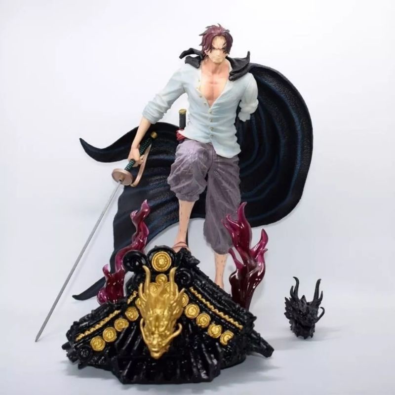 Jual Action Figure One Piece Akagami Shanks Red Hair Wano Yonkou ...