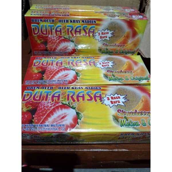 Jual Brem suling gading rasa-rasa khas asli Madiun isi 3 batang ...