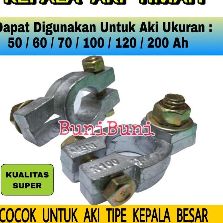 Jual Dijamin Hemat Kepala Aki BESAR / Terminal Klem Aki Mobil Bahan ...