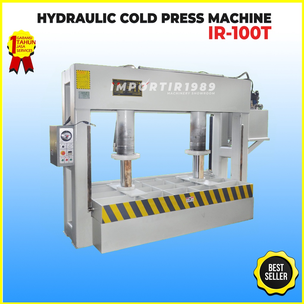 Jual Mesin Press Kayu Hidrolik 100 Ton Hydraulic Cold Press Machine AKS ...