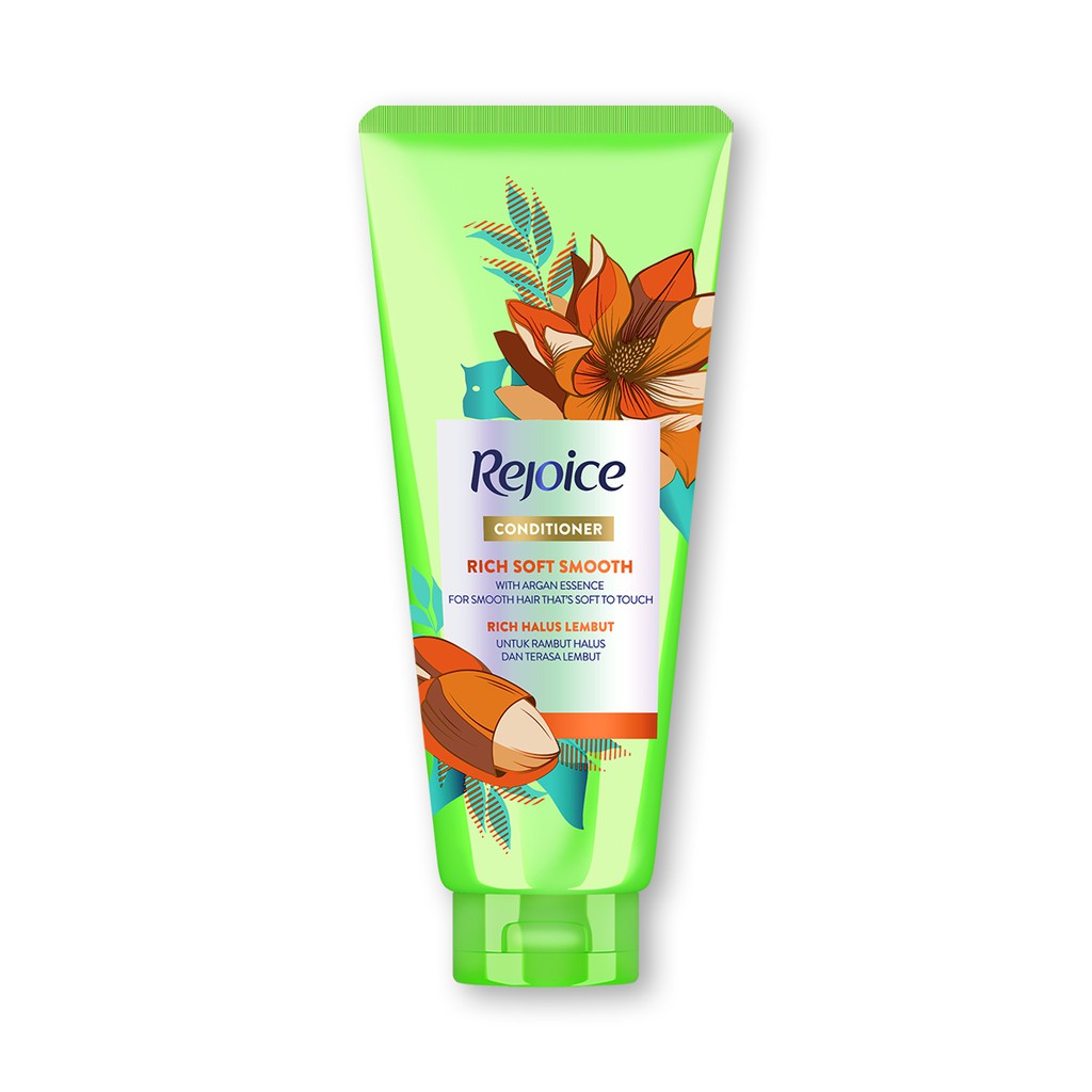 Jual REJOICE CONDITIONER RICH SOFT SMOOTH 320ML/150ML/70ML | Shopee Indonesia