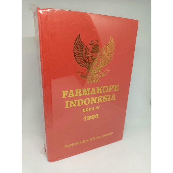 Jual [ORIGINAL] Farmakope Indonesia Edisi IV Tahun 1995 FI 4 Farmakope ...