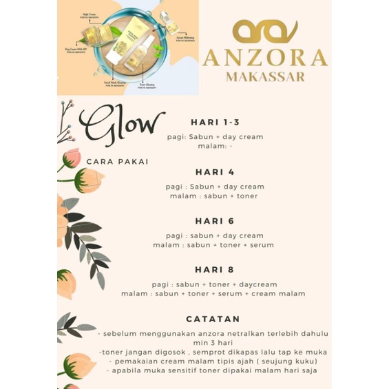 Jual paket glow anzora | Shopee Indonesia
