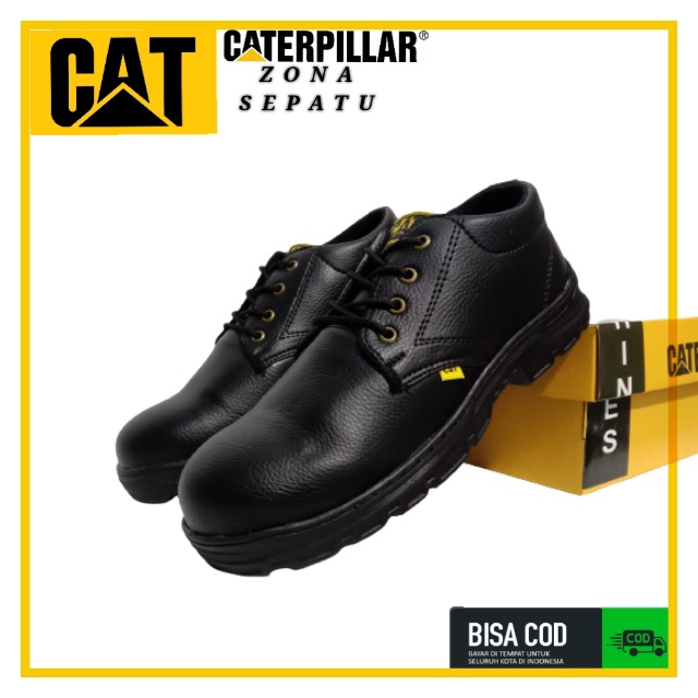 Jual (TERBARU) SEPATU SAFETY CAT CATERPILLAR UJUNG BESI UNTUK KERJA ...