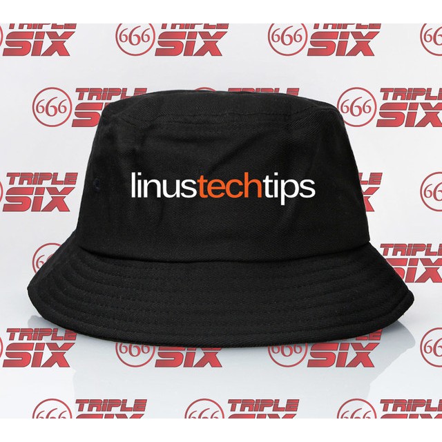 Jual Topi Bucket Linus Tech Tips Youtuber | Shopee Indonesia