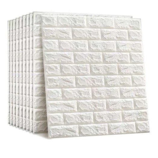 Jual Wallpaper Dinding FOAM Timbul 3D Bata Putih CLASSIC BRICK 70 x 77 cm best seller | Shopee ...