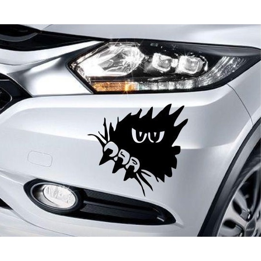 Jual stiker mobil keren stiker bumper cutting sticker mobil peeking ...