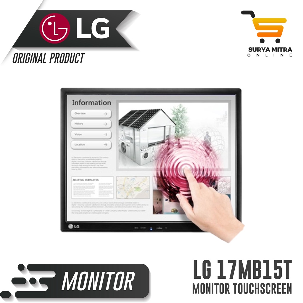 Jual Monitor LG LED 17MB15T Touchscreen | Shopee Indonesia