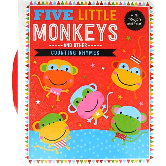 Jual Five Little Monkeys and other Counting Rhymes Board Book with ...
