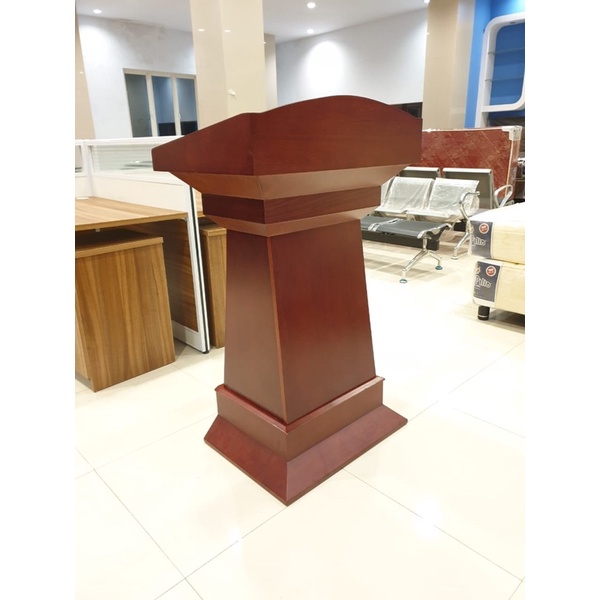 Jual meja podium meja mimbar meja pidato meja auditorium bahan kayu mdf ...