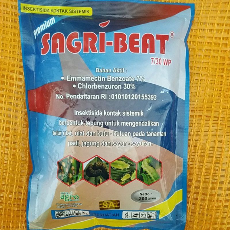 Jual insektisida SAGRI-BEAT 7/30wp (200grm) | Shopee Indonesia