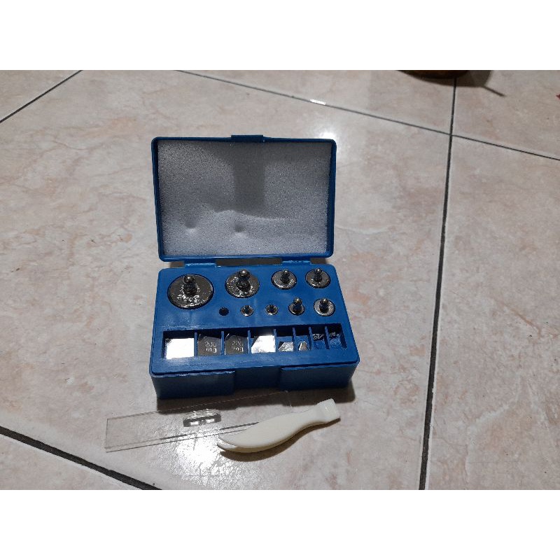 Jual Anak Timbangan Calibrasi / Bandul Timbangan Calibrasi 1 set 10mg ...