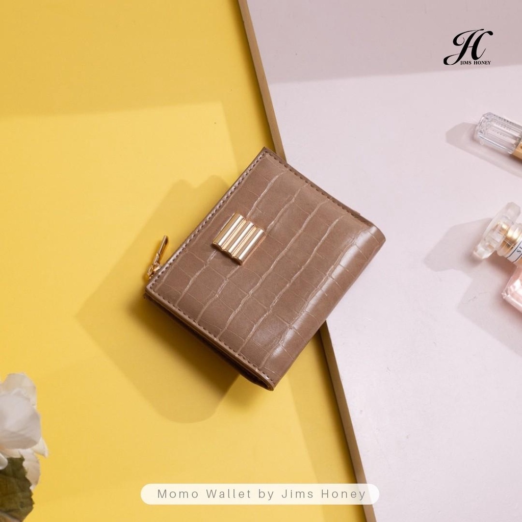Jual Momo Wallet Original Jims Honey Dompet Lipat Kecil Mutifungsi ...